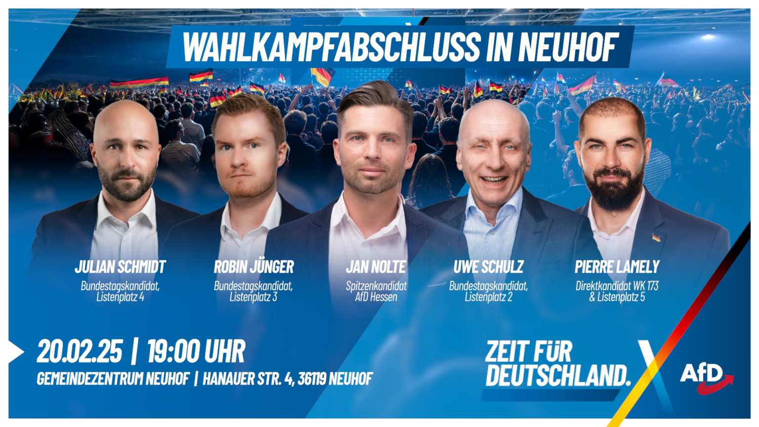 BTW2025 – AfD Landesverband Hessen